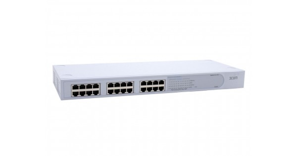 3Com 3C16479 Baseline Switch 24-Port Ethernet 10/100/1000Mbps Switch 2824
