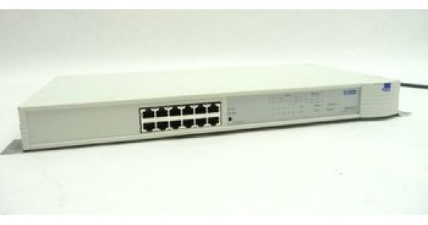 3Com 3C16610 SuperStack II Dual Speed Hub 500 12-Port Ethernet Hub, No ...