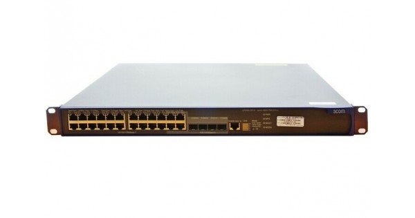 3Com 3CRS48G-24P-91 4800G 24-Port 100/1000 PoE Gigabit Switch