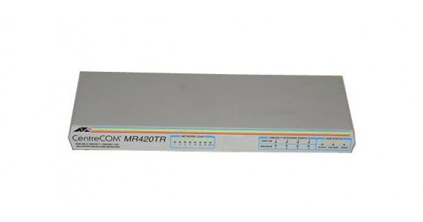 Allied Telesis AT-MR420TR CentreCOM 4-Port Ethernet Hub, Unmanaged