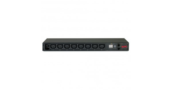 APC AP7821 Rack PDU 208/230V 16A 1U Horizontal Rack Mount (8) C13 Metered