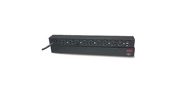 APC AP9562 Basic PDU 120V 15A 1U Rack Mount 10x5-15