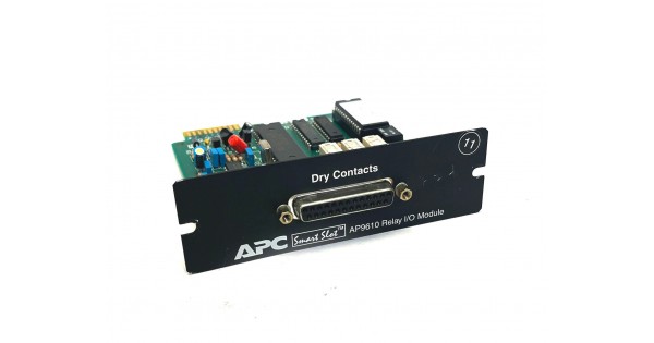 APC AP9610 SmartSlot Card Relay I/O Module