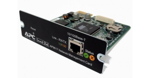 APC AP9617 Smart Slot AP9617 10/100Base-T Network Management Card