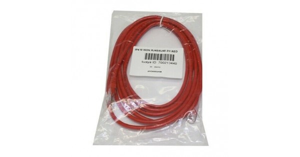 Avaya 700213440 IP Office 500 PRI/BRI ISDN RJ45 / RJ45 Red Trunk Cable ...