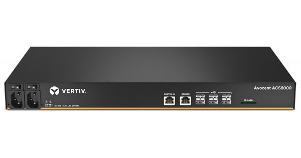 Avocent ACS8008DAC-400 ACS Advanced Console Server, Dual AC, 8-Ports