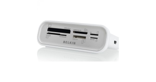 Belkin F4U003-WHT USB Memory Card Universal Media Reader White