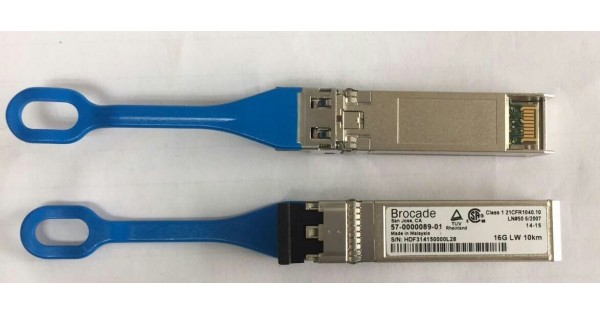 Brocade 57-0000089-01 16GBase-LWL FC 16GB LW 10km SFP+ Transceiver Module