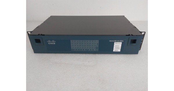 Cisco 15216-MD-40-ODD ONS 15216 40-Channel Mux Demux Patch Panel Odd