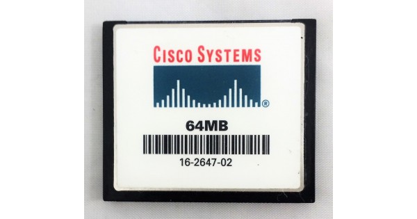 Cisco 16-2647-02 64MB Compact Flash Memory Card CF