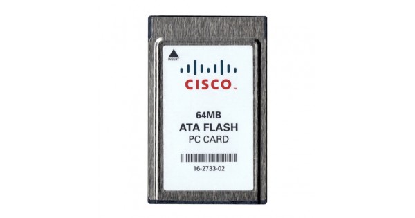 Cisco 16-2733-02 64MB PCMCIA / PC Card ATA Flash Memory Card