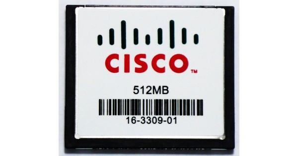 Cisco 16-3309-01 512MB Compact Flash Memory Card