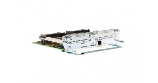 Cisco 1FE2W-V2 10/100 Ethernet Module with 2x WAN Card Expansion Slots