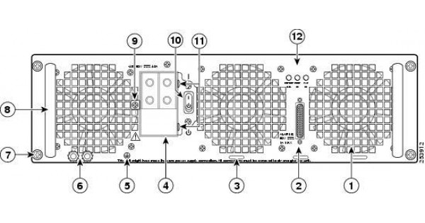 Cisco ASR1013/06-PWR-DC ASR 1000 Series 1600W DC Power Supply for ASR ...