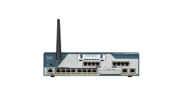 Cisco C1861E-SRST-B/K9 1861 8U SRST or CME 4FXS 2BRI 8XPOE SP H Router