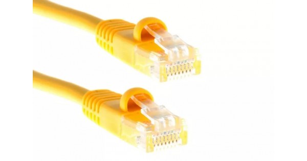 Cisco CAB-ETH-S-RJ45 Yellow Cable for Ethernet Straight-Through RJ-45 ...