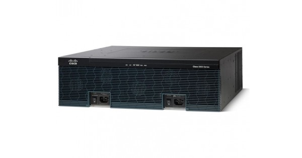 Cisco CISCO3925/K9 3925 Integrated Services Router with 3 GbE 4 EHWIC 4 ...