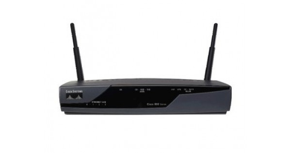 Cisco CISCO877W-G-A-K9 877W Wireless Integrated Service Router Modem ...
