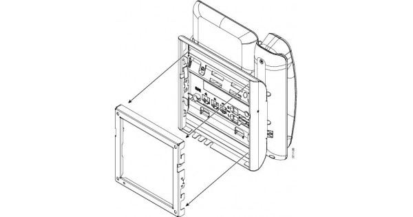 Cisco CP-7800-WMK Spare WallMount Kit for IP Phone 7800 Series