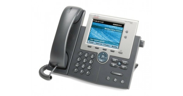 Cisco CP-7945G Unified IP Phone 7945, Gigabit Ethernet, Color LCD Display