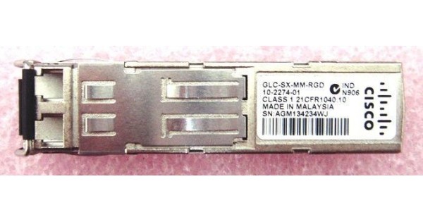 Cisco GLC-SX-MM-RGD 1000MBPS Multi-Mode-Rugged SFP (mini-GBIC)