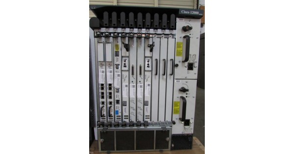 Cisco GSR8/40 12000 12008 GSR Chassis with 1 GRP, 1CSC, 3SFC, DC Power ...