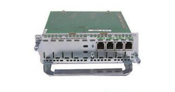Cisco NM-4E1-IMA 4-Port E1 ATM Module with IMA Inverse Multiplexing over ATM