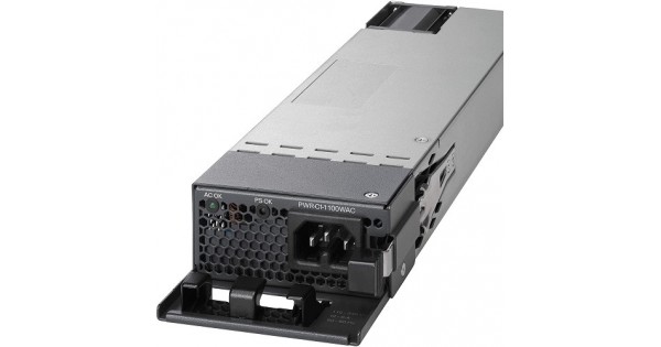 Cisco PWR-C1-1100WAC-P 1100W AC Platinum Power Supply for C3750 C3850 ...