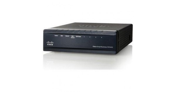 Cisco RV042G Gigabit Dual WAN VPN Router 4-Port 10/100/1000