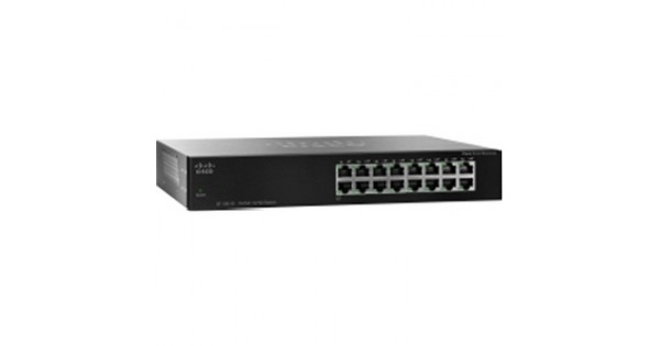 Cisco SF100-16-NA SF100-16 16-Port 10/100 Switch Ethernet