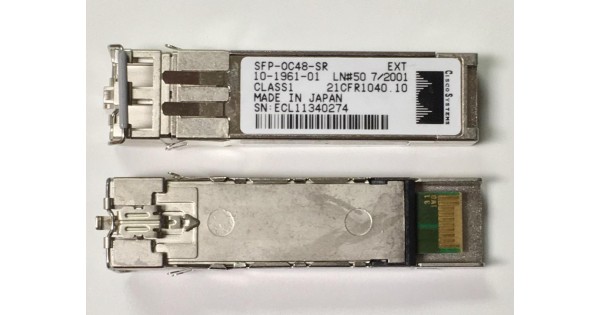 Cisco SFP-OC48-SR OC-48c/STM-16 Short-Reach SFP Transceiver Module