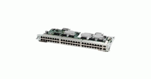 Cisco SM-D-ES3G-48-P Enh Etherswitch L2/L3 SM-48GE 2SFP PoE Service Module