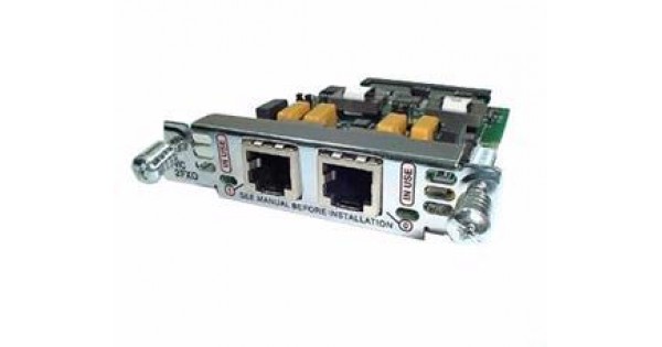 Cisco VIC-2FXO 2-Port Voice Interface Card FXO