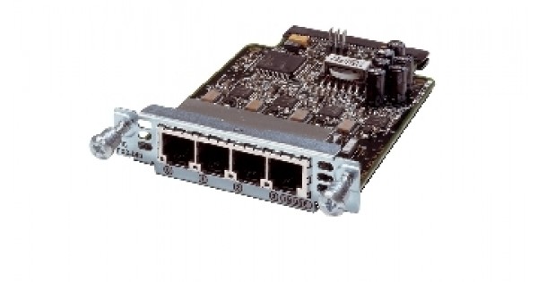 Cisco VIC-4FXS/DID 4-Port High-Density FXS/DID Analog Voice Interface ...