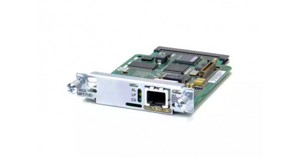 Cisco VWIC2-1MFT-T1/E1 1-Port Second-Generation 1-Port T1/E1 Multiflex ...