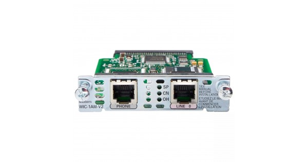 Cisco WIC-1AM-V2 1-Port Analog Modem Interface Card WAN (WIC)