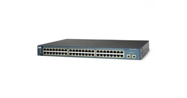 Cisco WS-C2950T-48-SI Catalyst 2950 48-Port 10/100Base-TX, 2-Port 10 ...