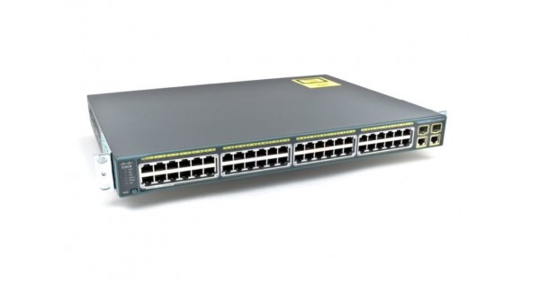 Cisco WS-C2960-48PST-L Catalyst 2960-48 10/100 PoE 2 Gigabit 2 SFP ...
