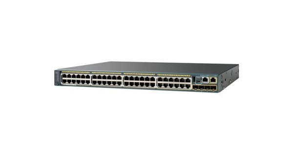 Cisco WS-C2960S-48LPS-L Catalyst 2960S 48 10/100/1000 PoE 370W 4 x SFP ...