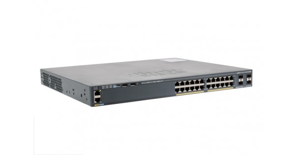 Cisco WS-C2960X-24PS-L Catalyst 2960 24-Port GigE PoE 370W 4x 1G ...