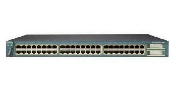 Cisco WS-C3550-48-SMI Catalyst 3550 Ethernet Switch 48-Port 10/100Base ...
