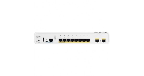 Cisco WS-C3560C-8PC-S Catalyst 3560-C 8-Port FE PoE 2 Ethernet Standard ...