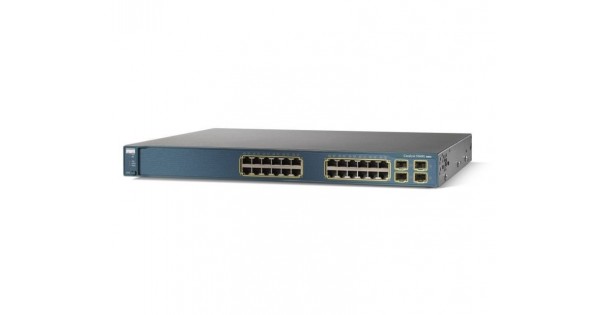 Cisco WS-C3560G-24TS-E Catalyst 3560G 24-Port 10/100/1000 + 4 SFP ...