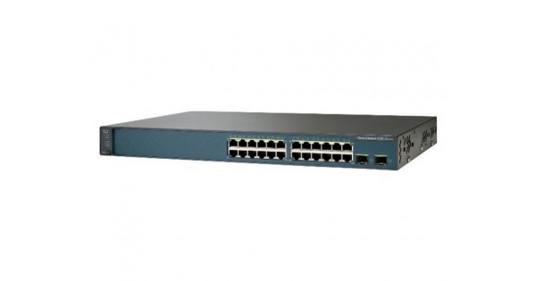 Cisco WS-C3560V2-24TS-E Catalyst 3560v2 24-Port 10/100 Switch +2 SFP ...