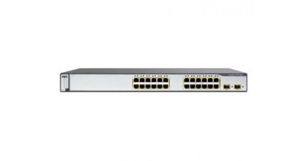 Cisco WS-C3750-24PS-E Catalyst 3750 24 10/100 PoE + 2 SFP