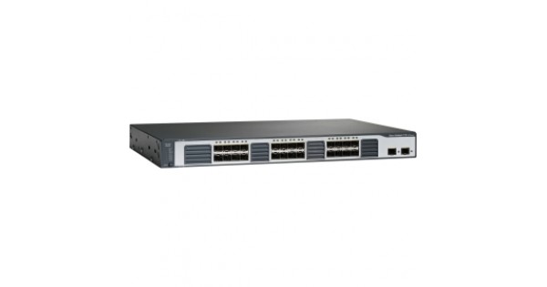 Cisco WS-C3750V2-24FS-S 24 Port Catalyst Switch (3750 / 3750V2 Series ...