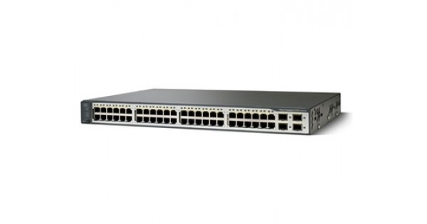 Cisco WS-C3750V2-48TS-E 48-Port Catalyst Switch (3750 / 3750V2 Series) - 48 x 10/100 Ports - 4 x ...
