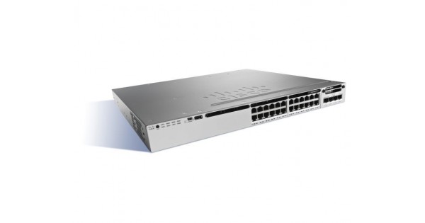 Cisco WS-C3850-24T-S Catalyst 3850 24-Port Data IP Base Layer 3 Switch