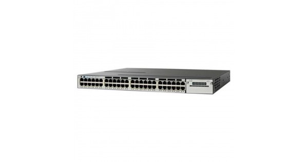 Cisco WS-C3850-48F-L Catalyst 3850 48-Port Full PoE LAN Base Ethernet Switch