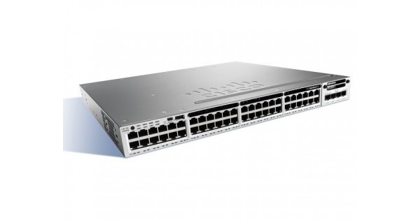 Cisco WS-C3850-48T-E Catalyst 3850 48-Port Data IP Services Layer 3 Switch